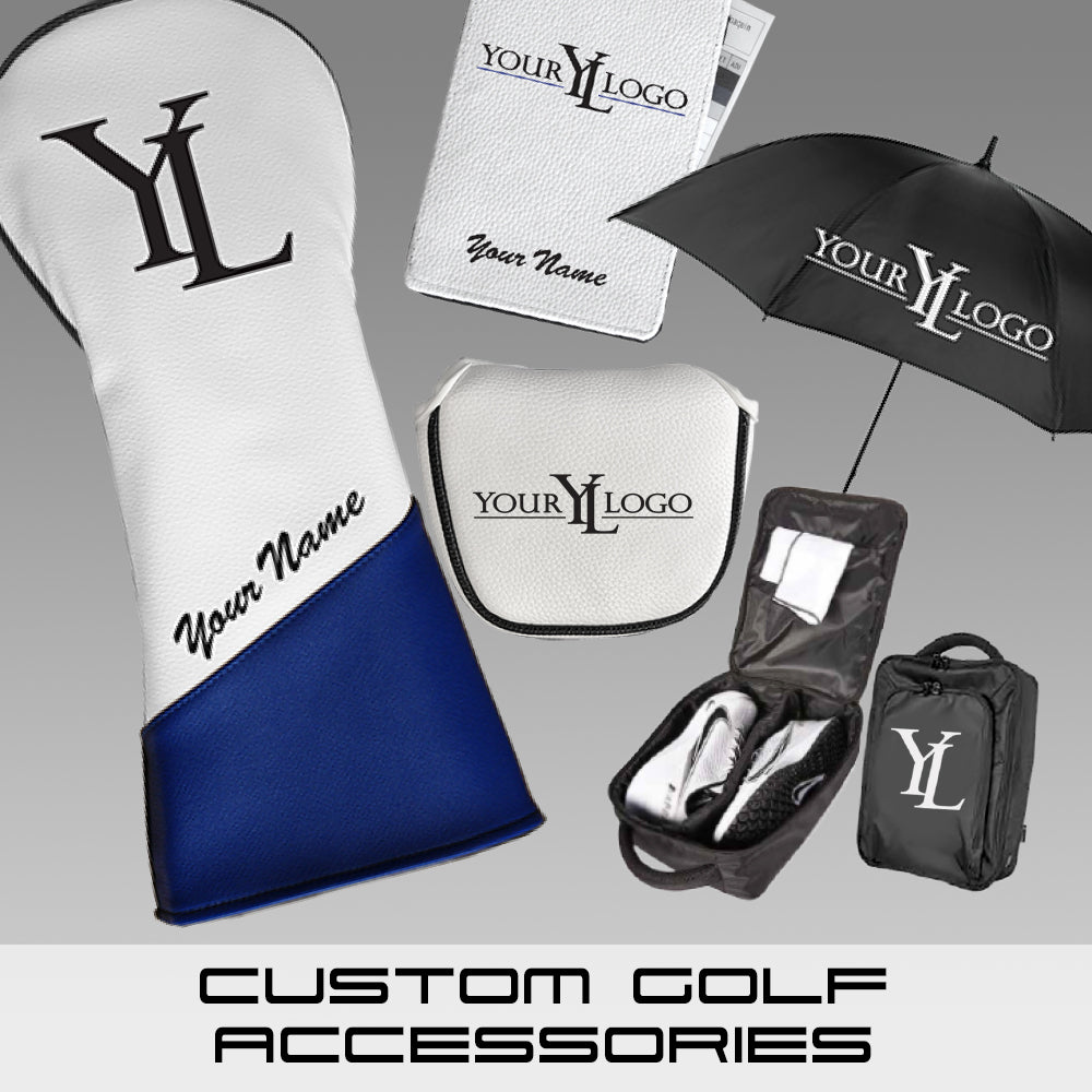 Custom Golf Accessories- No set up Fee, Free Mockup — 1withGolf