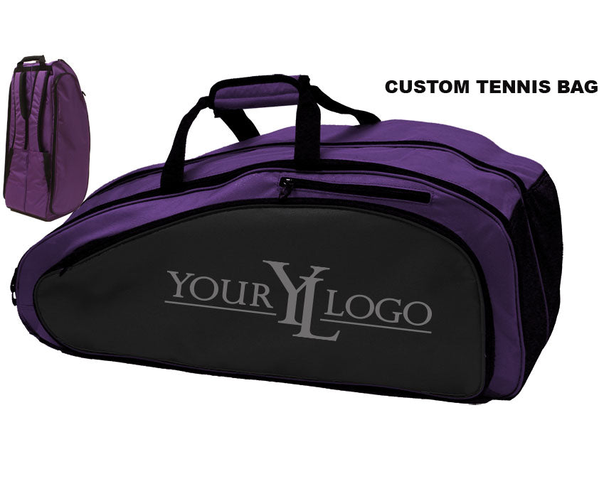 Custom Tennis Bag Purple — 1withGolf